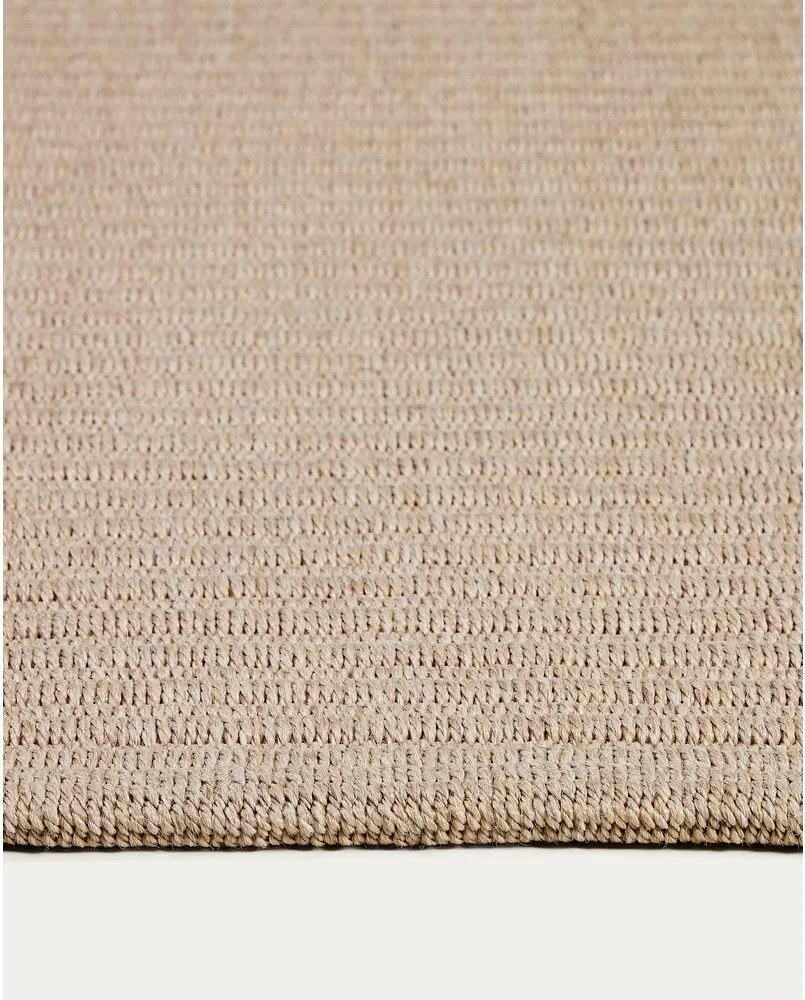 Vnitřní a venkovní koberec v přírodní barvě 160x230 cm Ardelia – Kave Home