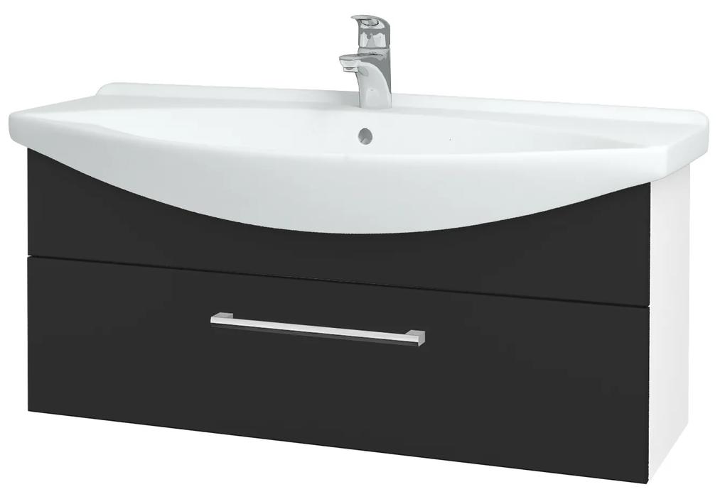 Dřevojas Koupelnová skříň TAKE IT SZZ 105 Varianta: N01 Bílá lesk / Úchytka T03 / N08 Cosmo