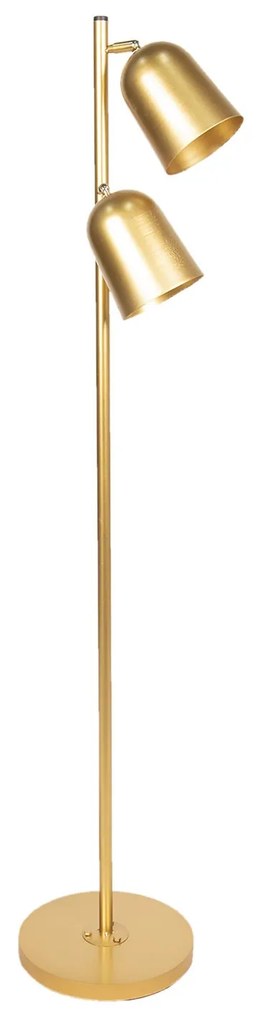Zlatá stojací lampa více antik - 26*39*130 cm