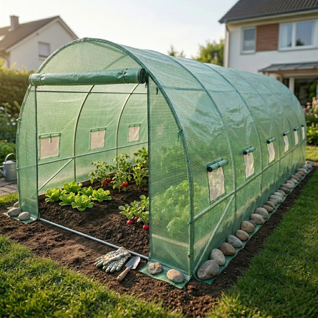 Velký fóliovník na zahradu VERNA 3 x 6 m