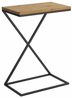 CZ Nábytkář - Kasvo Konferenční stolek LAGO | Varianta: dub artisan / černá konstrukce