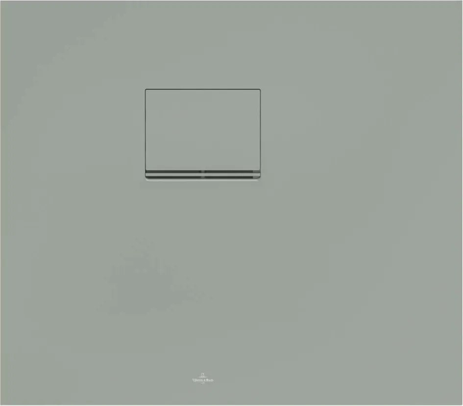 Villeroy & Boch Squaro Infinity - Sprchová vanička, 80x70 cm, Morning Green UDQ8070SQI2LV-R8