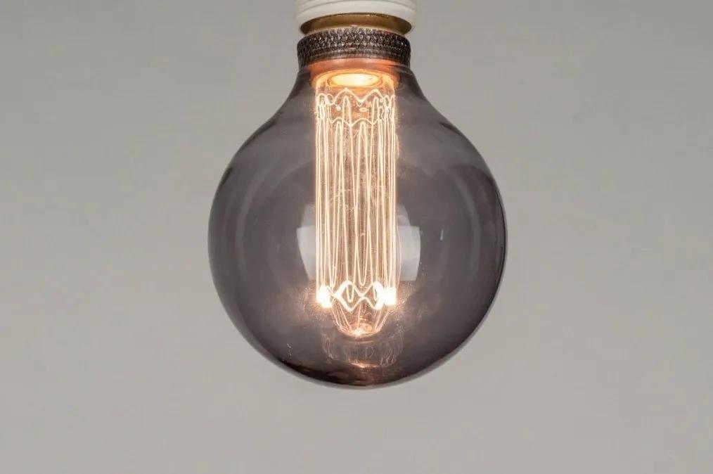 Stmívatelná Smoke Deko Edison LED žárovka 5 Watt, patice E27 | Biano
