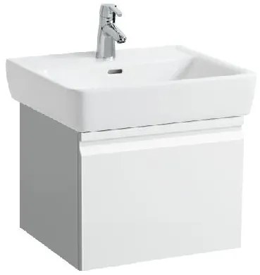 Laufen Pro - Umyvadlová skříňka, 470x450x390 mm, 1 zásuvka, lesklá bílá H4830230954751