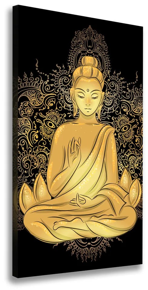 Wallmuralia Foto obraz na plátně Buddha a mandala 50x100 cm