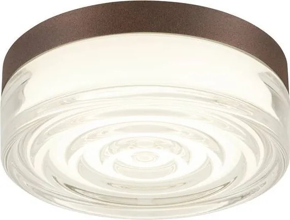 LA 1010211 CYFT WAVE XL Přisazené nástěnné a stropní svítidlo, 2700/3000/4000 K, 15 W, PHASE, 105°, IP65 černá / čirá - BIG WHITE (SLV)