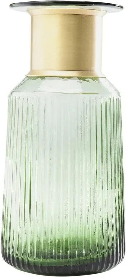 Světle zelená váza Kare Design Barfly Green, 30 cm