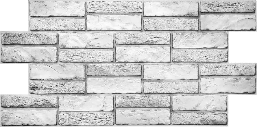 Obkladový 3D PVC panel 98 x 50 cm - Expanse Stone Gray kámen šedý