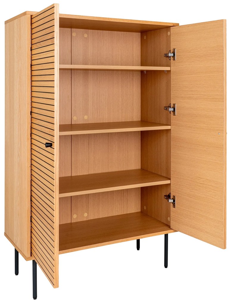 House Nordic Dřevěný kabinet KYOTO 130x80cm 3002000