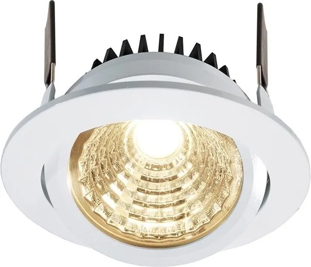 Deko-Light stropní vestavné svítidlo COB-95-24V-2700K-kulaté 24V DC 12,00 W 2700 K 900 lm bílá - LIG