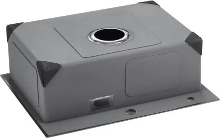Kuchyňský dřez 68 cm Topmount Jednomístná zapuštěná mísa Umyvadlo z nerezové oceli