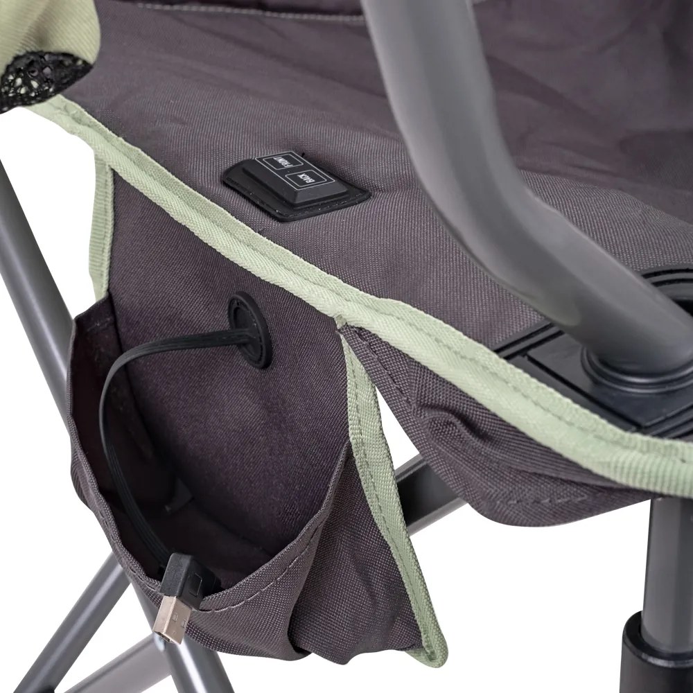 Vyhřívané kempingové křeslo inSPORTline Cadeiro