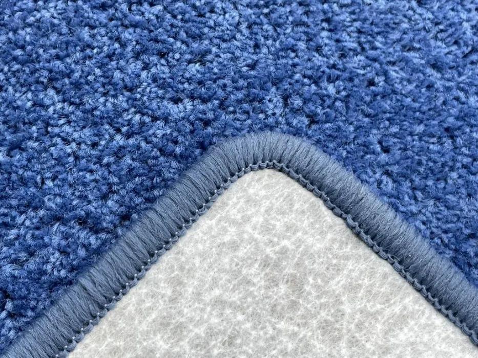 Vopi Kusový koberec Eton obdélníkový modrý 200 x 300 cm