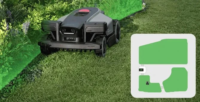 Robotická sekačka Roborock RockMow Z115 1 500 m 2