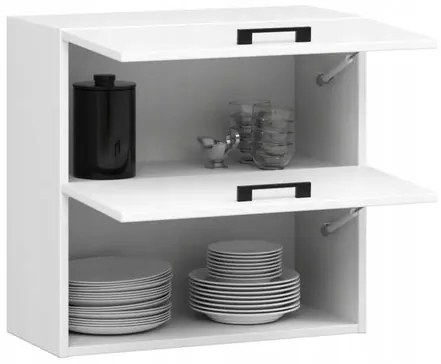 Závěsná kuchyňská skříňka OLIVIA W40 G2 H580 - bílá