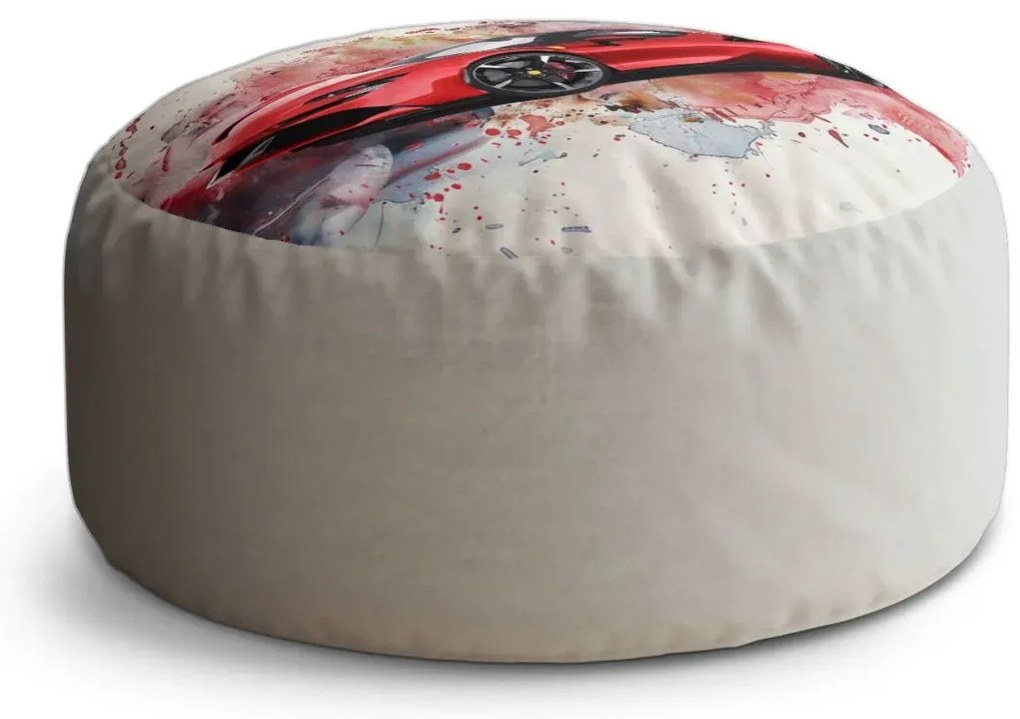 Sablio Taburet Circle Ferrari Paint: 38x48 cm