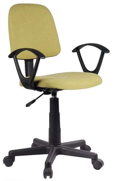 TEMPO KONDELA 817/5000Kancelářská židle, zelená / černá, TAMSON