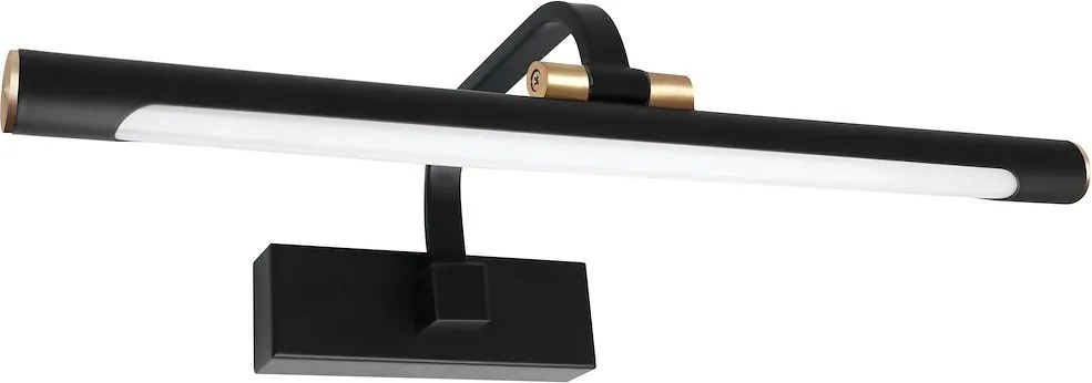 Nástěnné LED svítidlo Vinci, 1x LED 12w, 4000k, (fi 40cm), b/g
