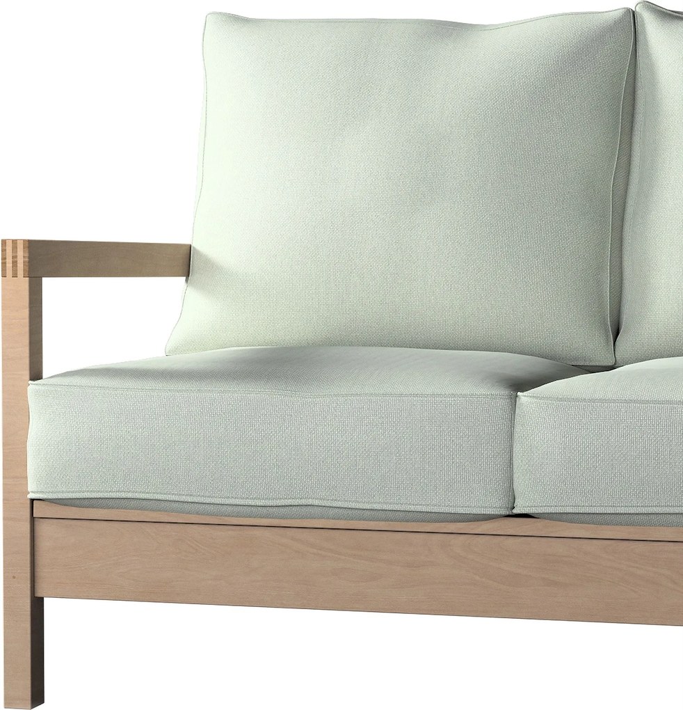 Potah na pohovku IKEA Lillberg 3-místná nerozkládací barva modrá látka pletený vzor