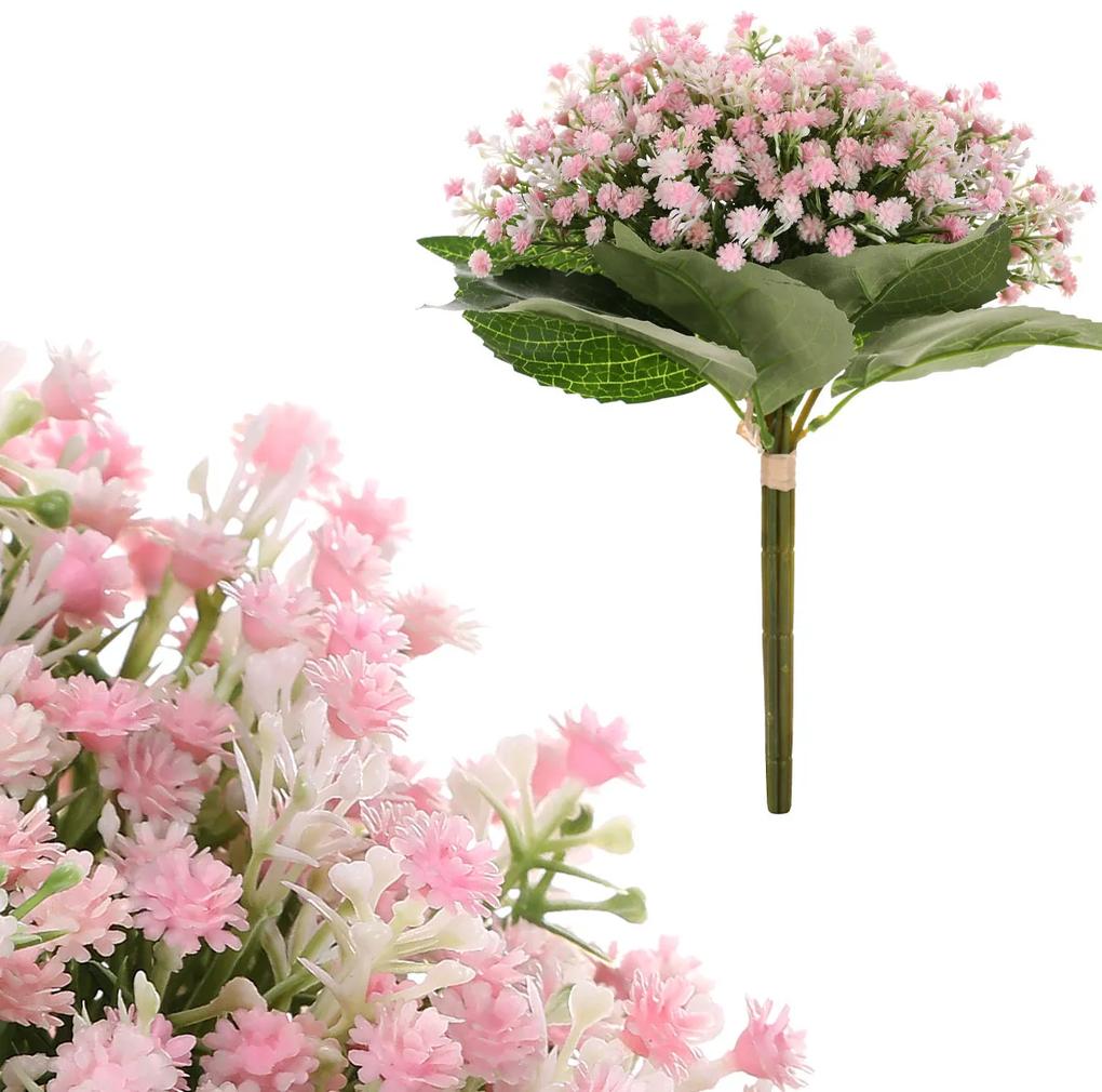 Nevěstin závoj, puget, růžové květy KN6130 PINK