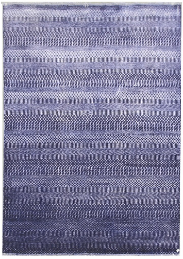 Diamond Carpets India, Ručně vázaný kusový koberec Diamond DC-MCN Lilac/silver (overdye), 180x275, fialová, chodba / předsíň