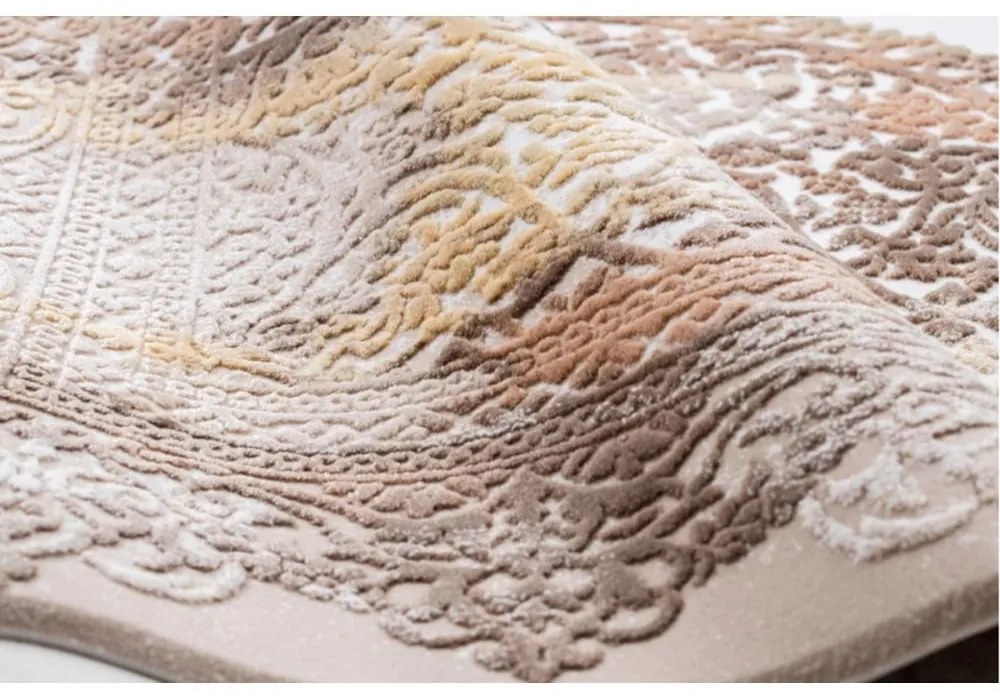 Luxusní kusový koberec akryl Goeda krémový 160x230cm