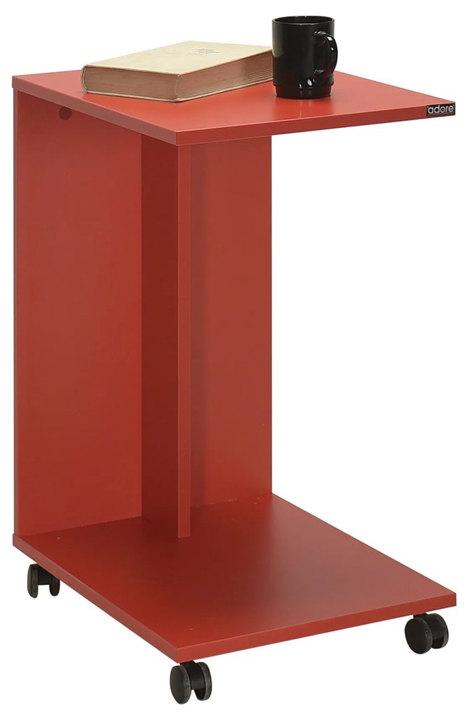 Hanah Home Odkládací stolek SHP-108-KK-1, Červená