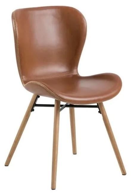 Sada 2 koženkových židlí Batilda – Actona