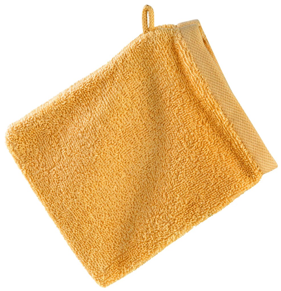 SADA RUČNÍKŮ SMOOTH 6KS 16X21 CM HOŘČICOVÁ