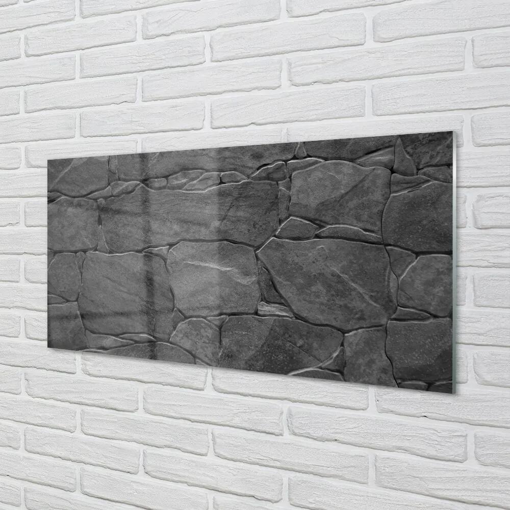 Obraz na skle Kamenná zeď wall 120x60 cm