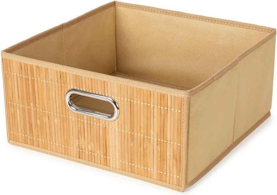 Bambusový košík 31x31x15 cm Anji – Compactor