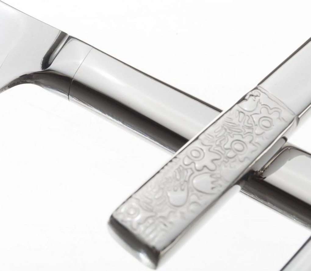 Příbory Fiori Platinum pro 6 osob 24 kusů