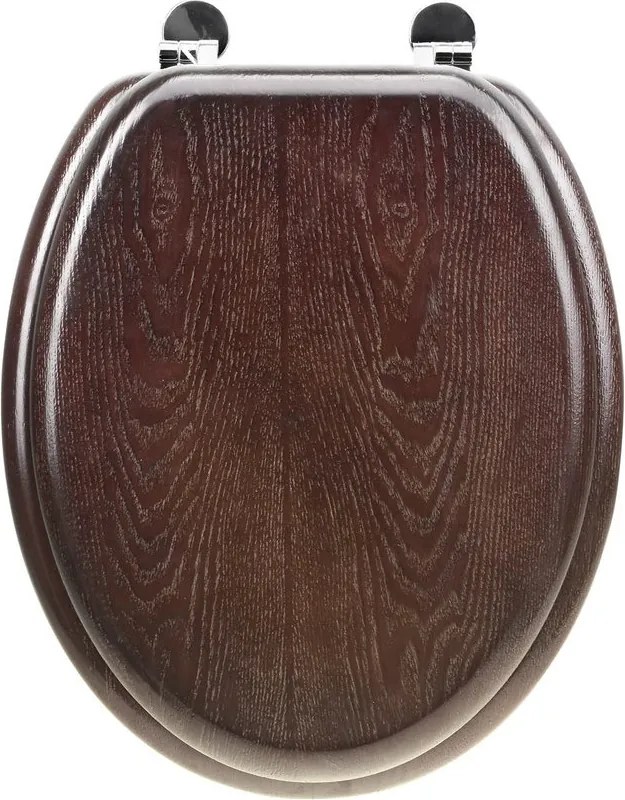 Aqualine, AQUALINE WC sedátko, ořech, 1705-11