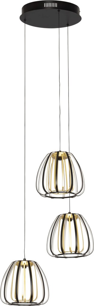 XXXLutz ZÁVĚSNÉ LED SVÍTIDLO, 49/23/150 cm Novel - Závěsná světla - 004804000103