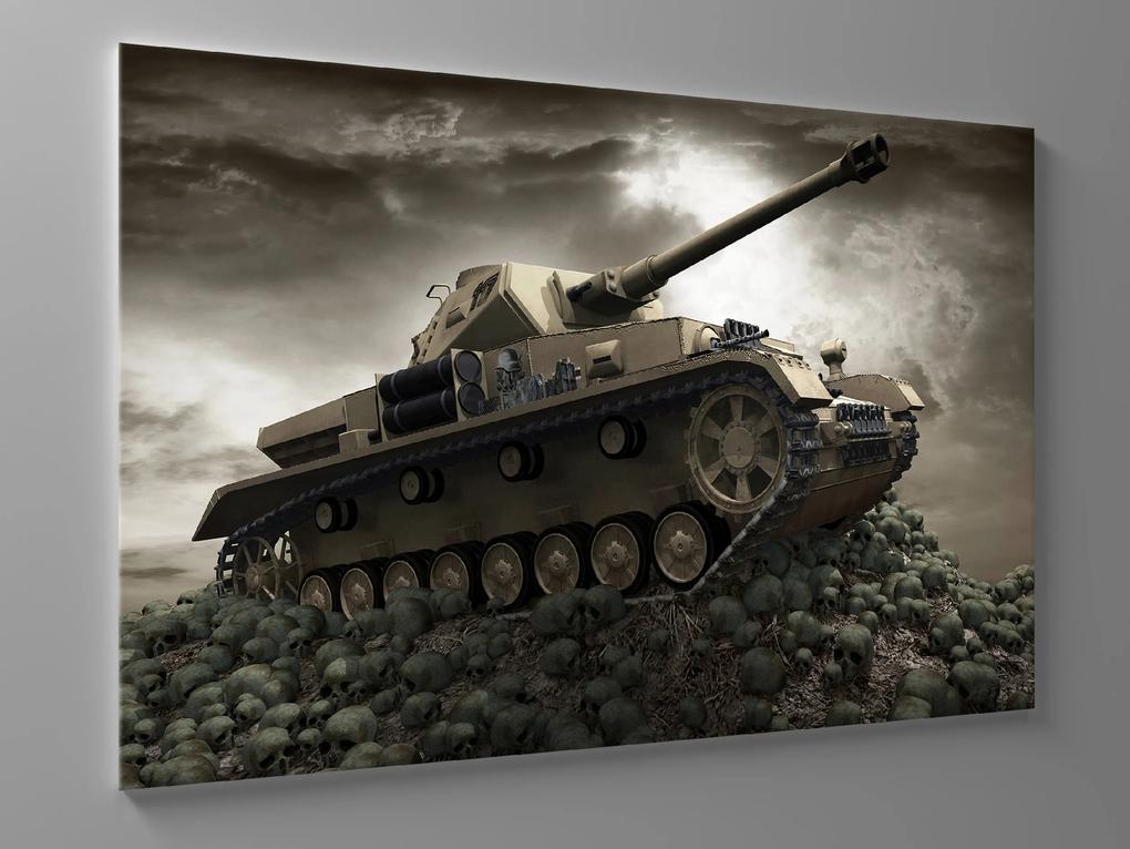 Liox Obraz válečný tank Rozměr: 60 x 40 cm