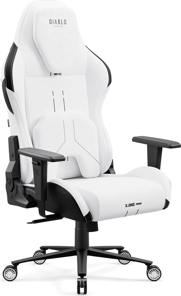 Herní židle bílá Normal Size: Diablo X-One Prime Ghosted White