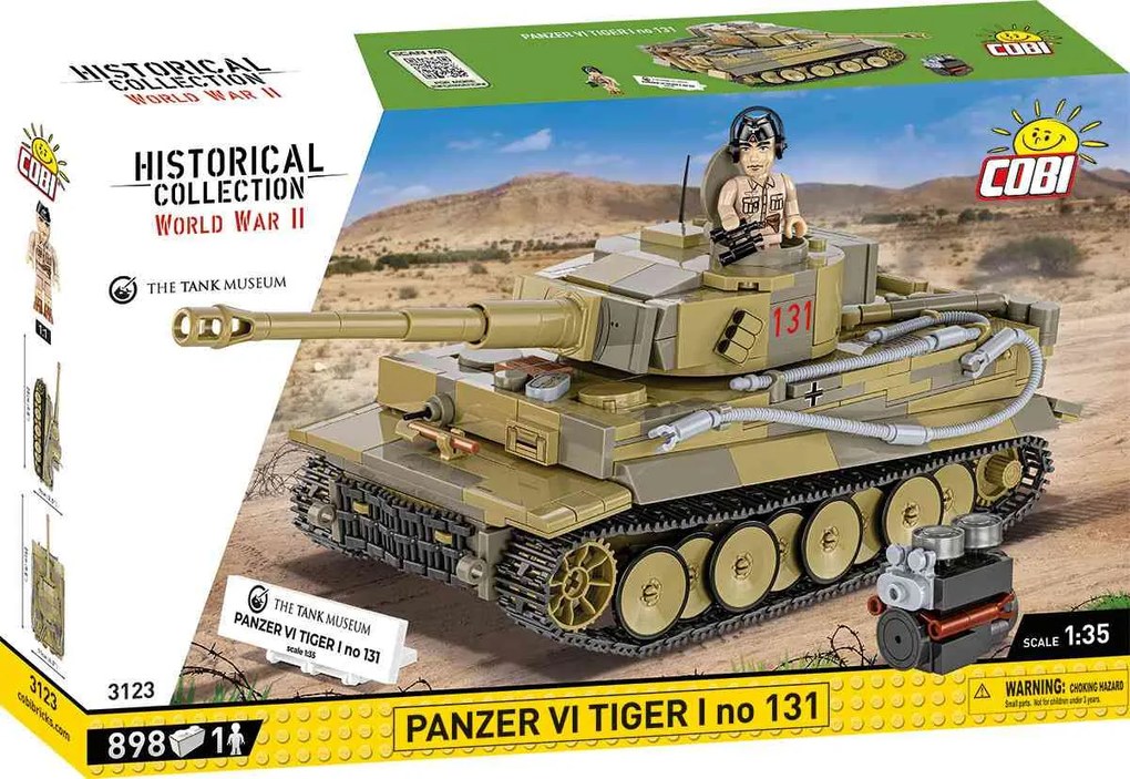 Cobi 3123 německý tank panzer vi tiger i no 131, 1:35