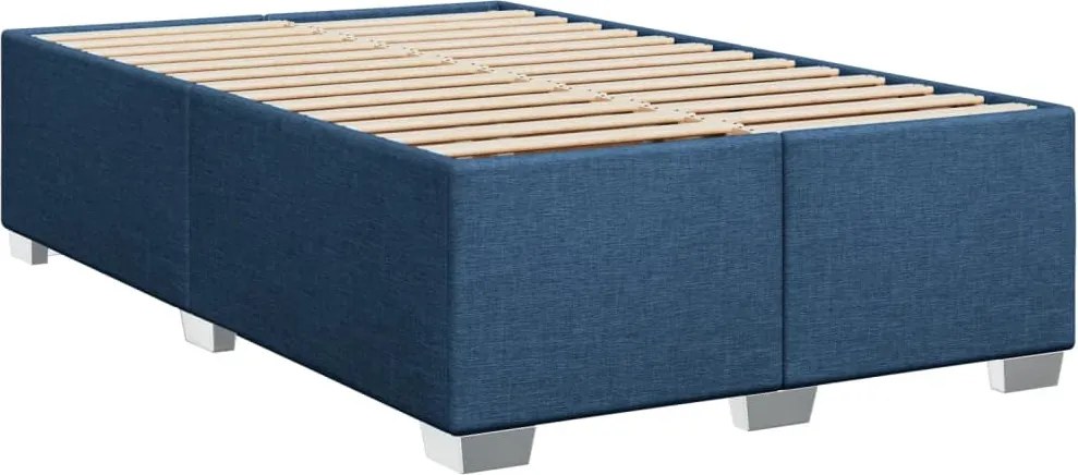 Box spring postel s matrací černá 120x190 cm textil 3290440