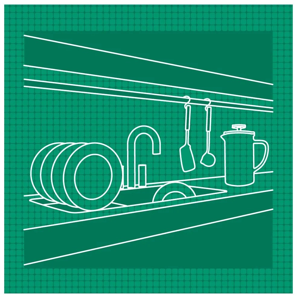 TESCOMA Utěrky do domácnosti CLEAN KIT, souprava 3 ks