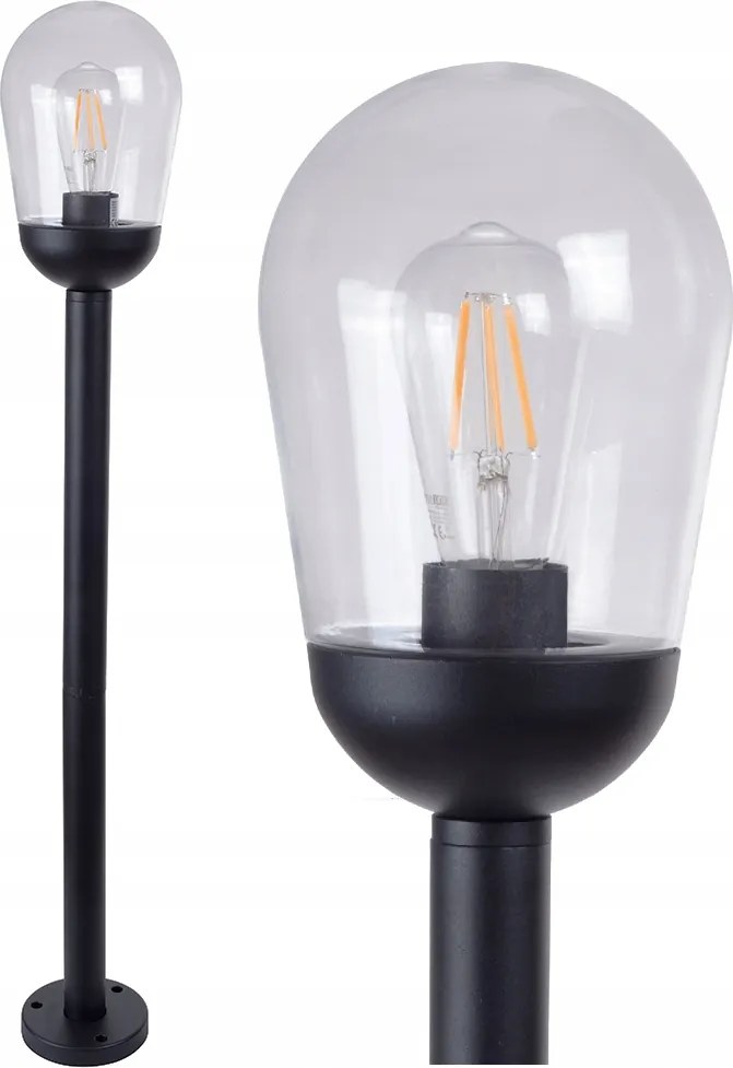 Stojací zahradní sloupková lampa 100 cm E27