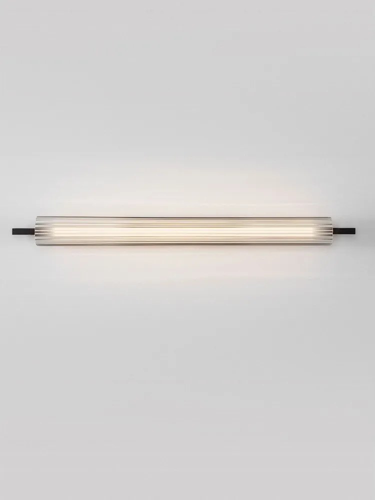 Matně černé hliníkové LED stmívatelné nástěnné svítidlo Glovia – Nova Luce