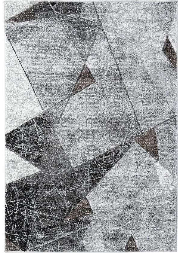 Breno Kusový koberec ALORA A1054 Cooper, 160x230 cm, Šedá/Vícebarevné