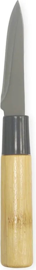 Sinsay - Kuchyňský nůž s bambusovou rukojetí - béžová