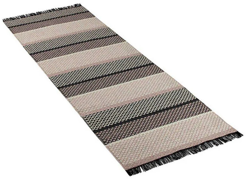 Plastový koberec Folke dusty pink 70x150, Lina Johansson Švédsko