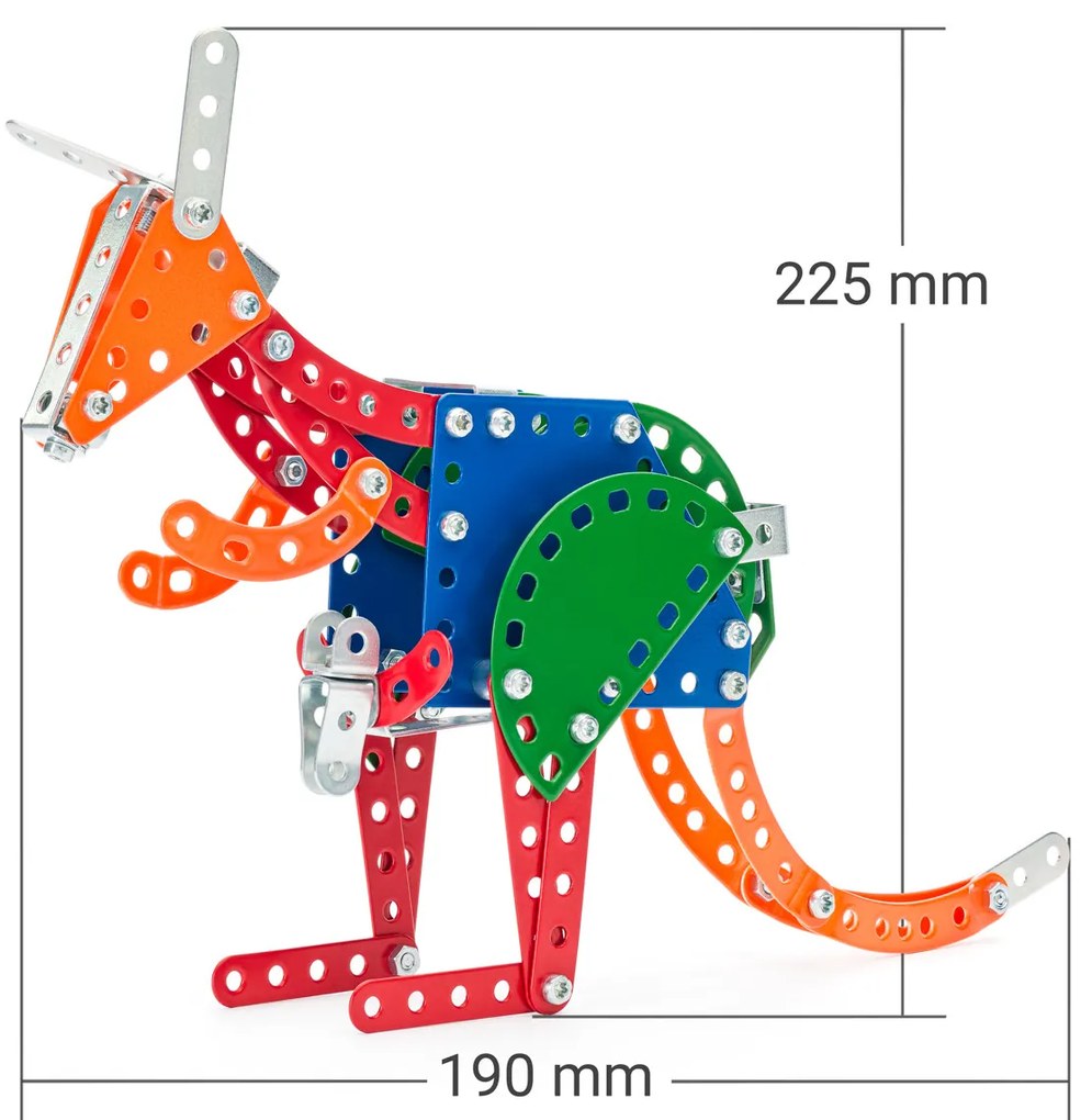 Merkur - ZOO -  Klokan - 148 dílků