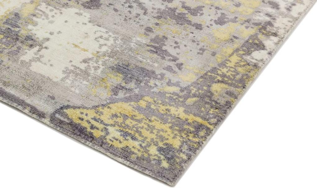 Žlutý  koberec Aim Gold Rozměry: 120x170 cm