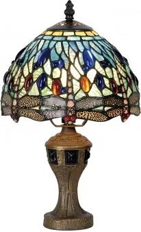 Stolní lampa Tiffany Libellen