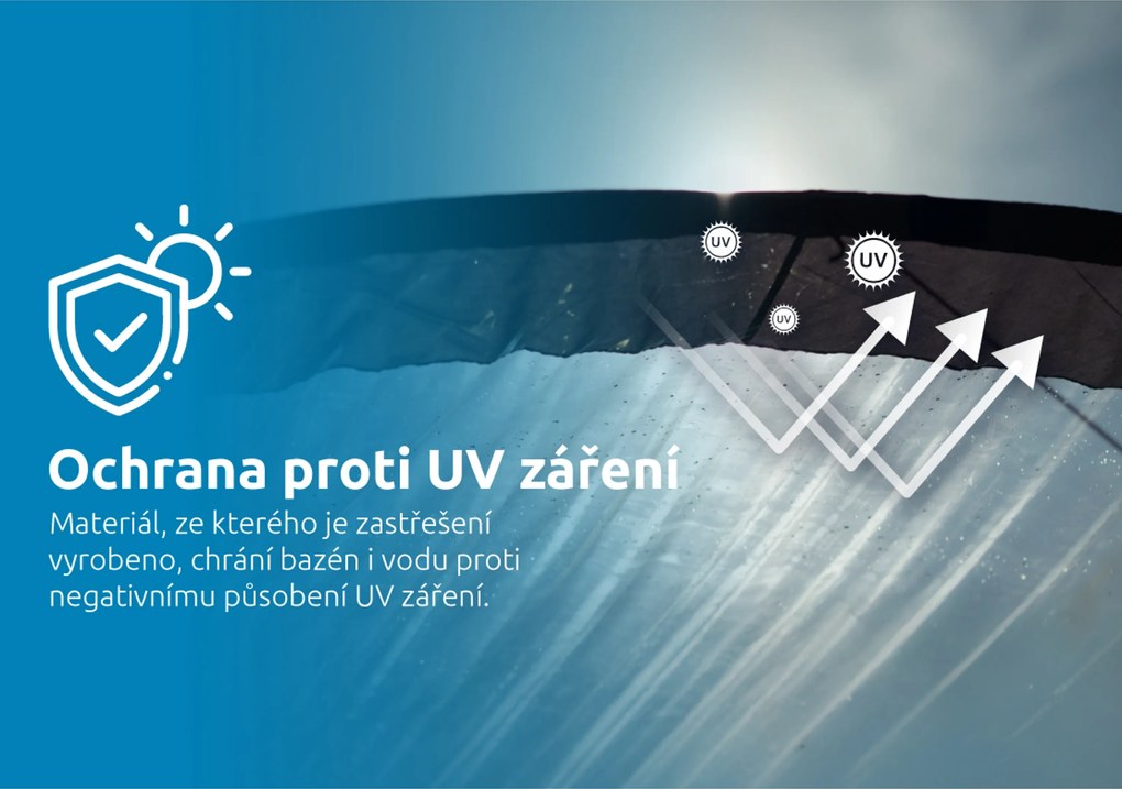 Marimex | Zastřešení Marimex Pool House Control - 4,57 m pro bazény s ocelovou stěnou | 19900174