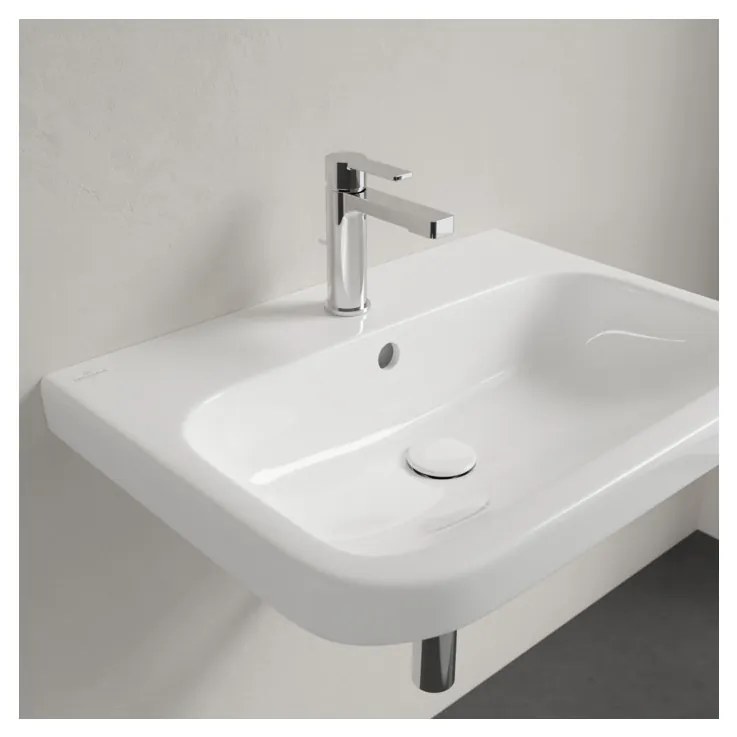 Villeroy & Boch ARCHITECTURA - Umyvadlo 650x470x180 mm, s přepadem, neleštěné, Bílá Alpin CeramicPlus 418865R1