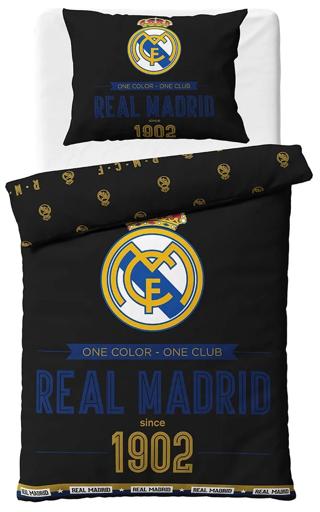 Povlečení Real Madrid Royal Black